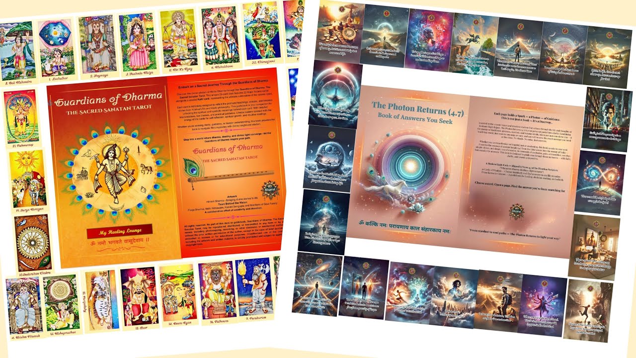 The Photon Returns as Guardian of Dharma | New Card Decks Review | Book ...