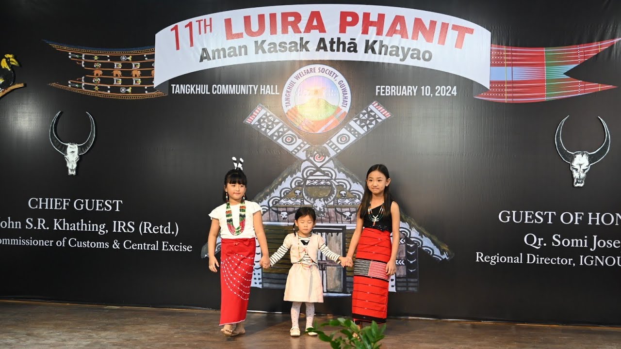 Tangkhul Traditional Attire Show| Luira Phanit| Tangkhul in Guwahati ...