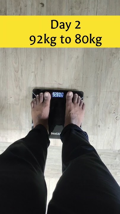 DAY 2 OF 92kg to 80kg Transformation - YouTube