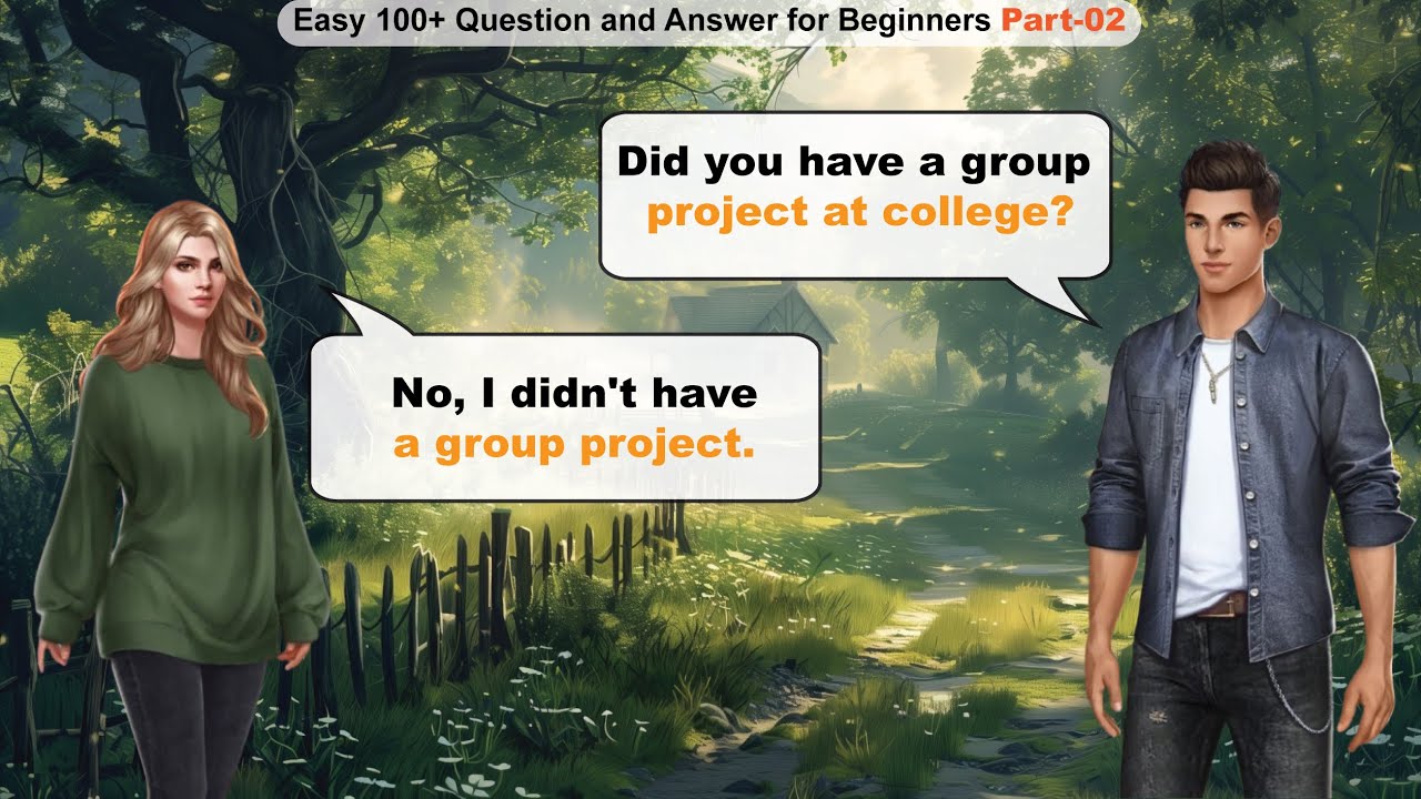 English Speaking Practice For Beginners || 100+ Questions and Answers ...