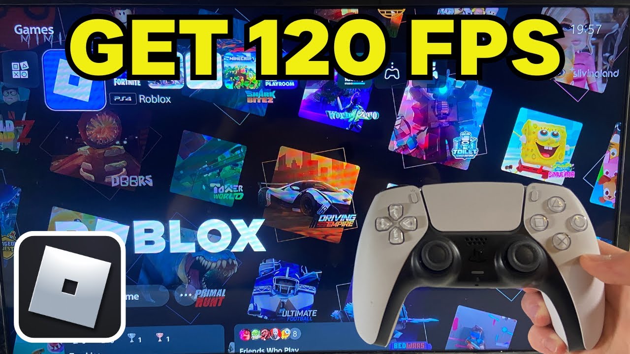 How To Get 120 FPS On Roblox PS5 (2025) - YouTube