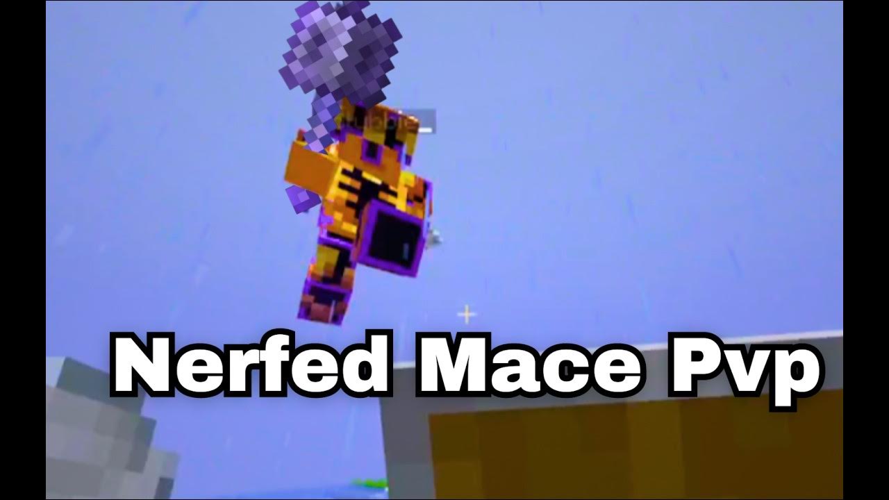 Minecraft Mace Pvp with the New Nerf - YouTube