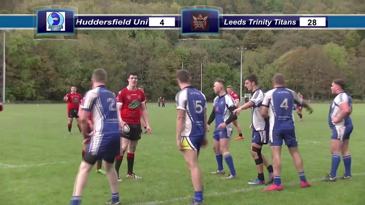 Huddersield Uni v Leeds Trinity Titans League - YouTube