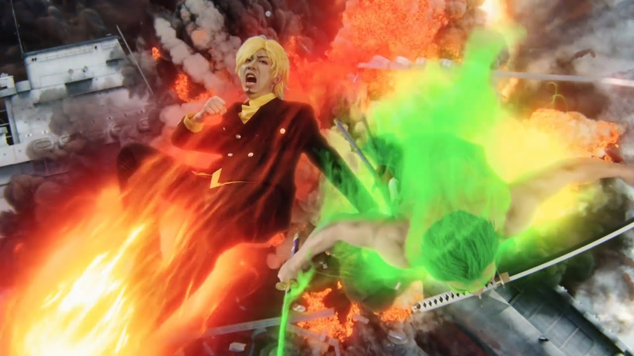 One Pice - Băng Luffy vs Đô Đốc Popeye Parody - YouTube