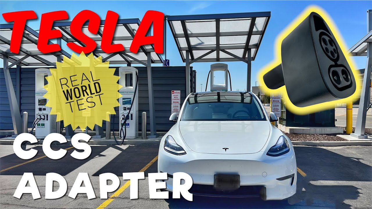 Tesla CCS Adapter REAL WORLD TEST - YouTube