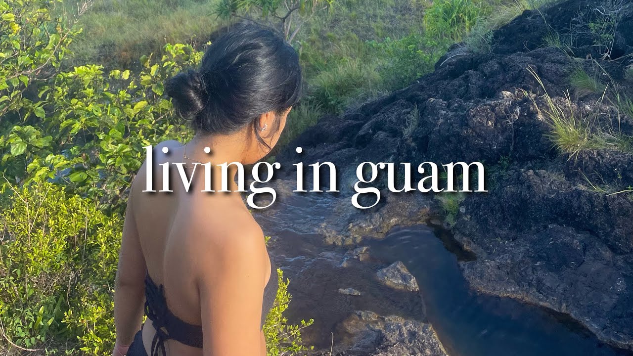 living in guam | waking up at 5:30 am, visiting the priest pools, and ...