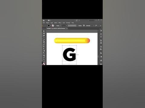 3D Blend Text Effect in Adobe Illustrator | #shorts | #illustrator ...