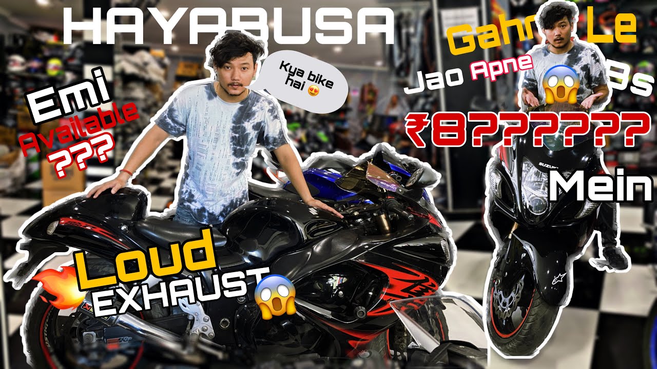 Secondhand Hayabusa 1340cc 🚀with Loud Exhaust 🔥 le Jaiye Cheap Price ...