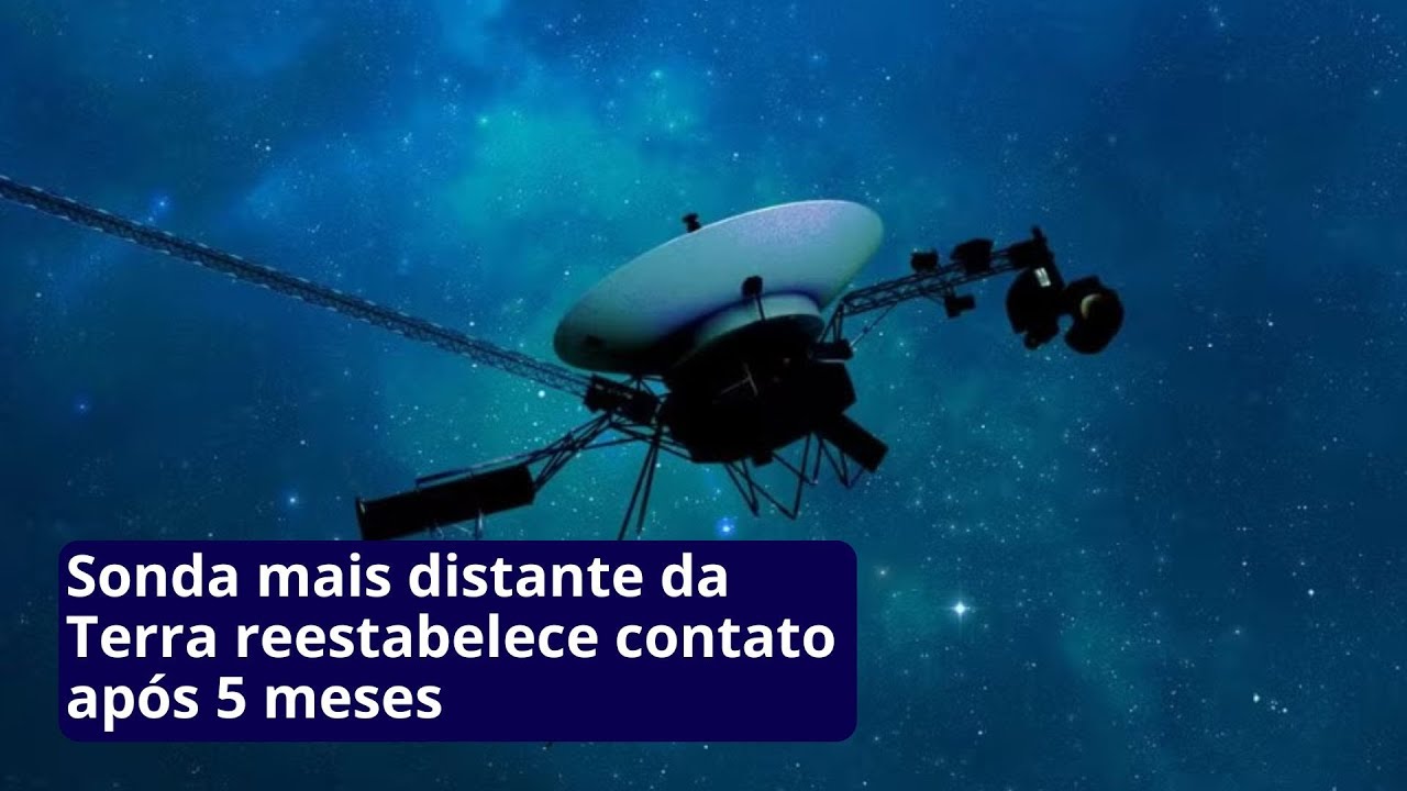 Sonda mais distante da Terra reestabelece contato após 5 meses - YouTube