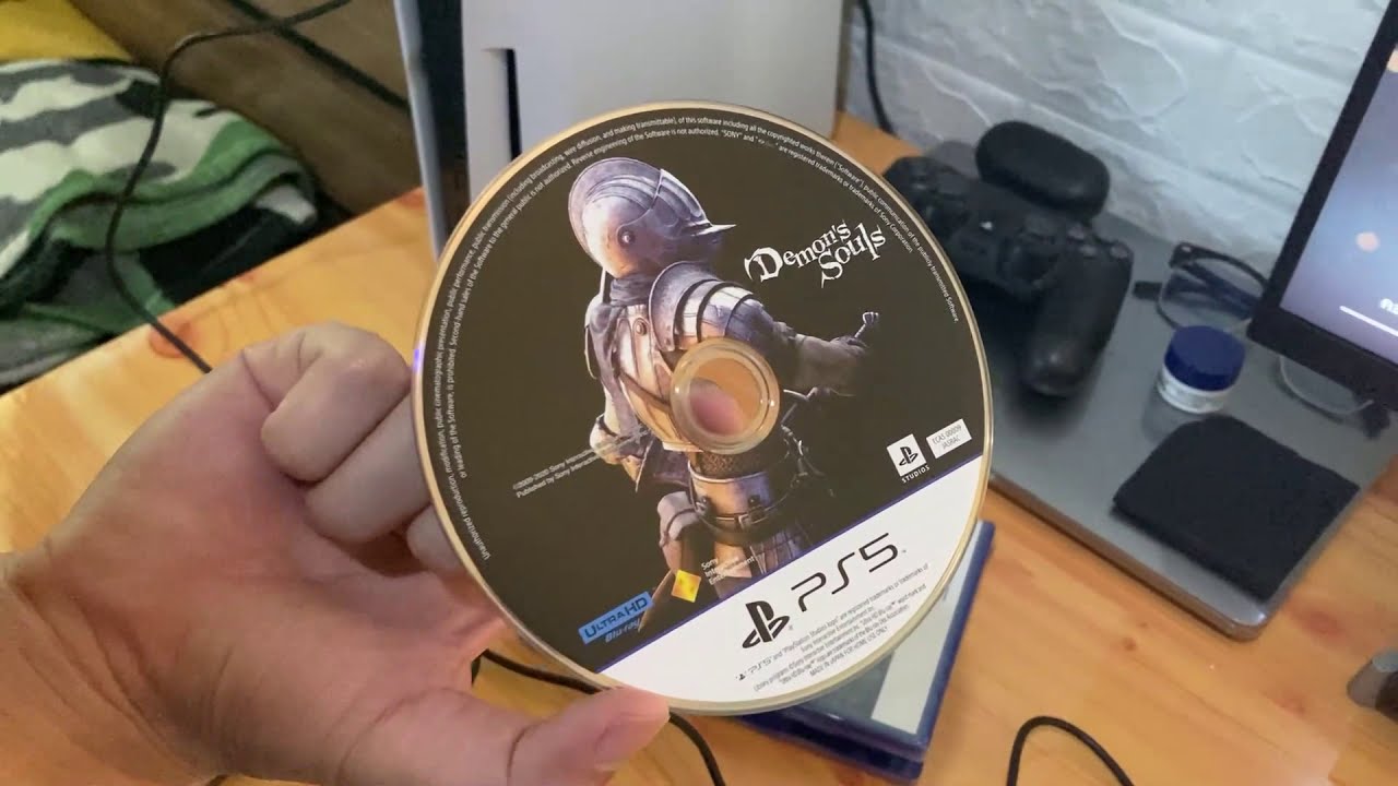 วิธีใส่เเผ่น Ps5 อย่างถูกต้อง [ในเเนวตั้ง] How to insert disk PS5 - YouTube