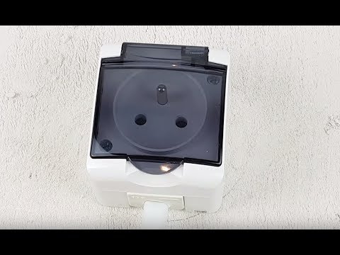 Jak zamontować gniazdko wtykowe hermetyczne natynkowe do instalacji elektrycznej 230V | ForumWiedzy