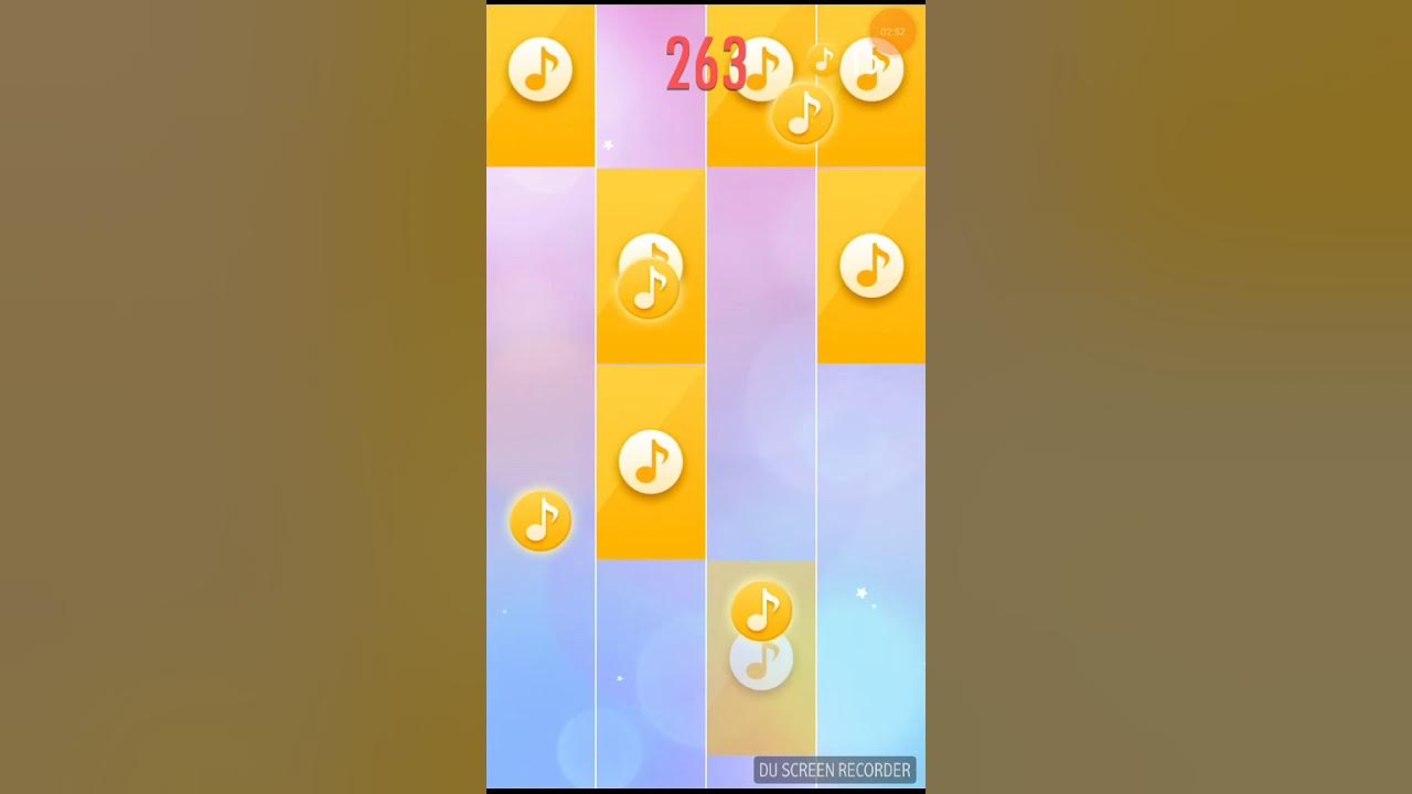 Piano tiles gameplay - YouTube