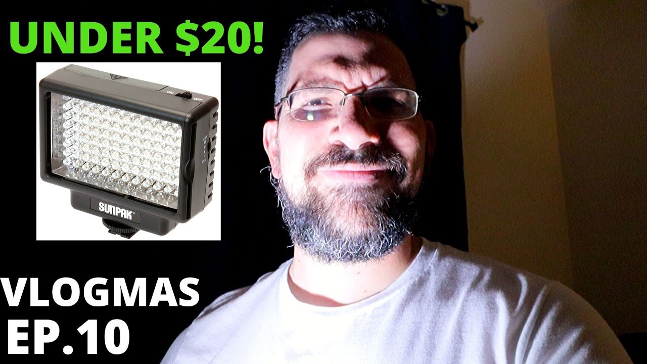 UNBOXING Sunpak LED 96 Video Light | Best CHEAP Lighting for YouTube ...