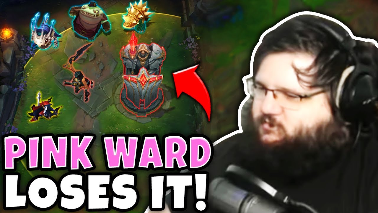 PINK WARD LOSES IT AFTER HIS TEAMMATES DO THIS... | Pink Ward Stream ...