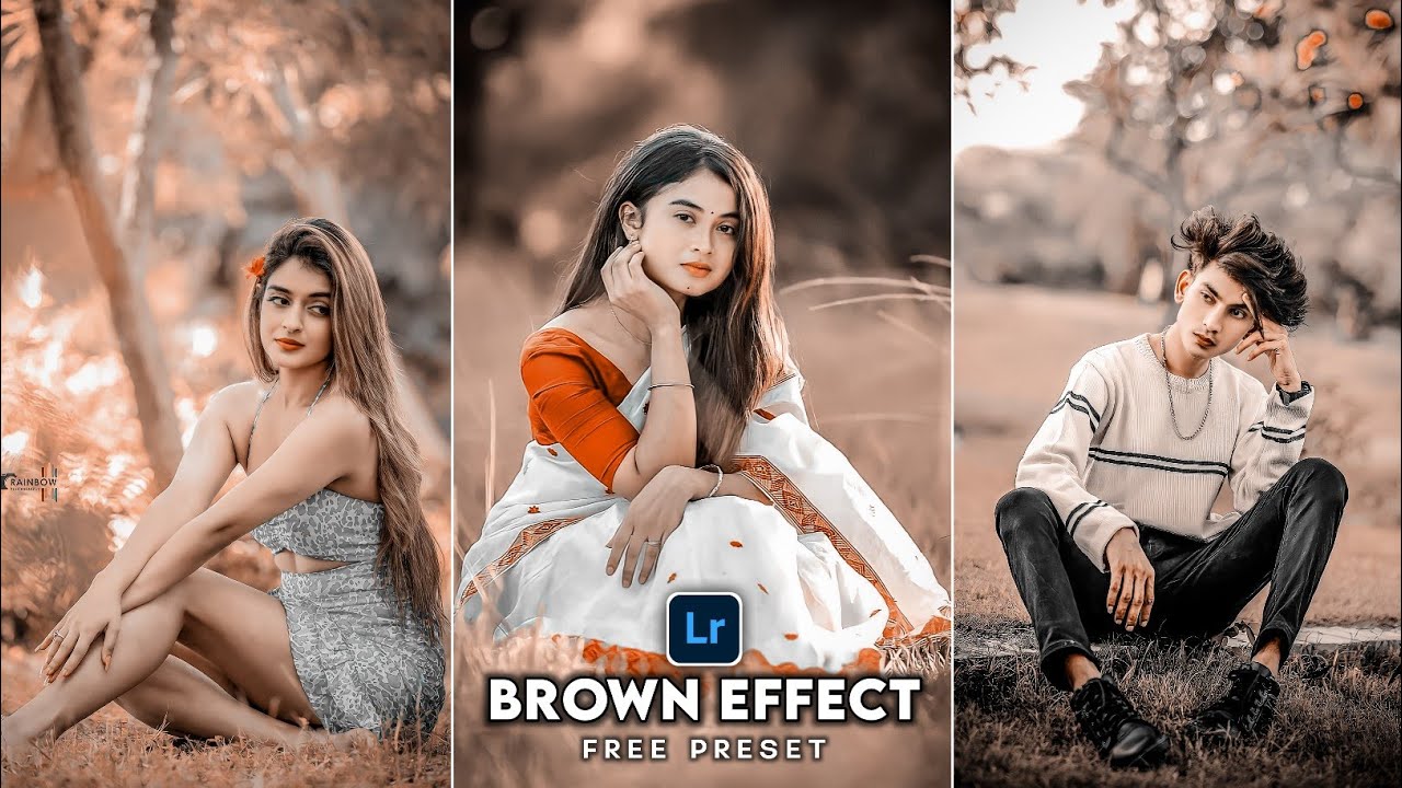 Brown Effect Lightroom Mobile Photo Editing || How to edit Brown Effect ...