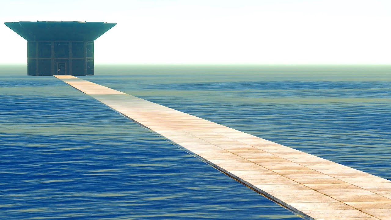 this OCEAN BASE had the WORLD's LONGEST BRIDGE to reach it... - YouTube