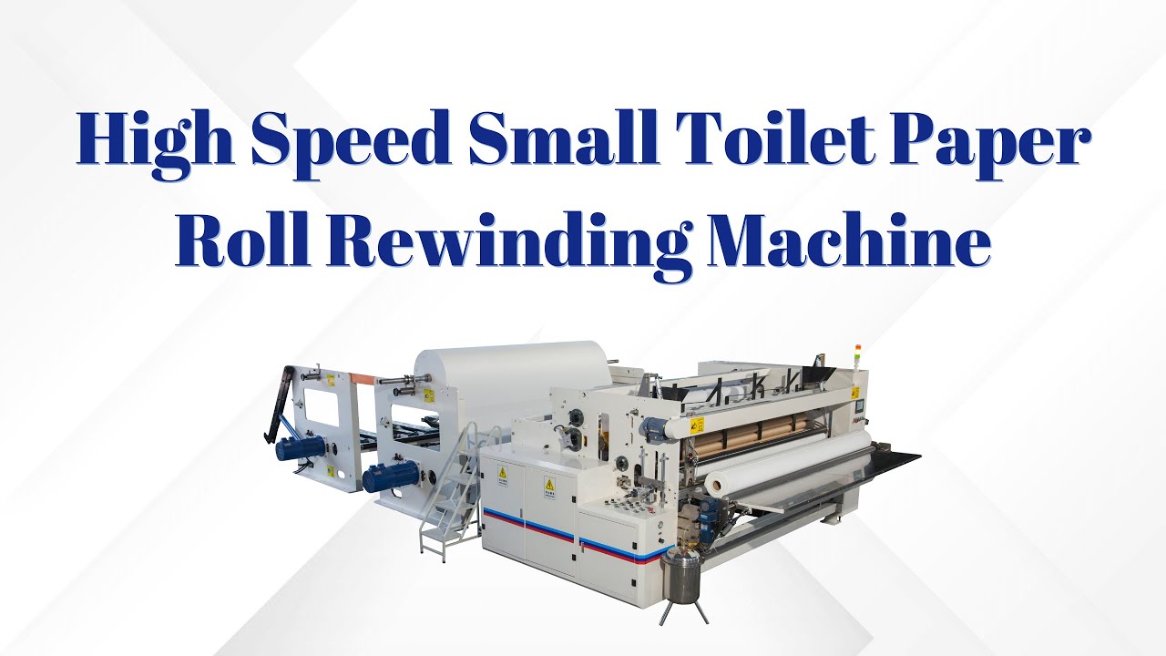 Good Price High Speed Small Toilet Paper Roll Rewinding Machine For ...