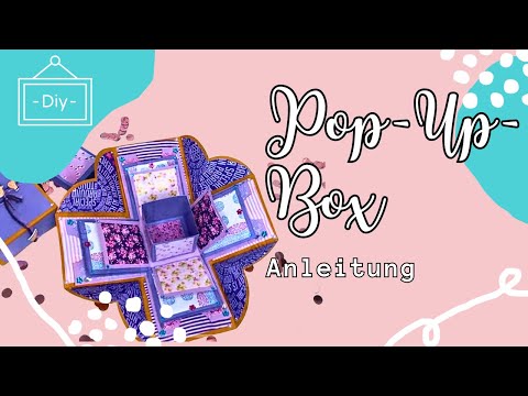 Pop-Up-Box selber basteln - Anleitung - YouTube