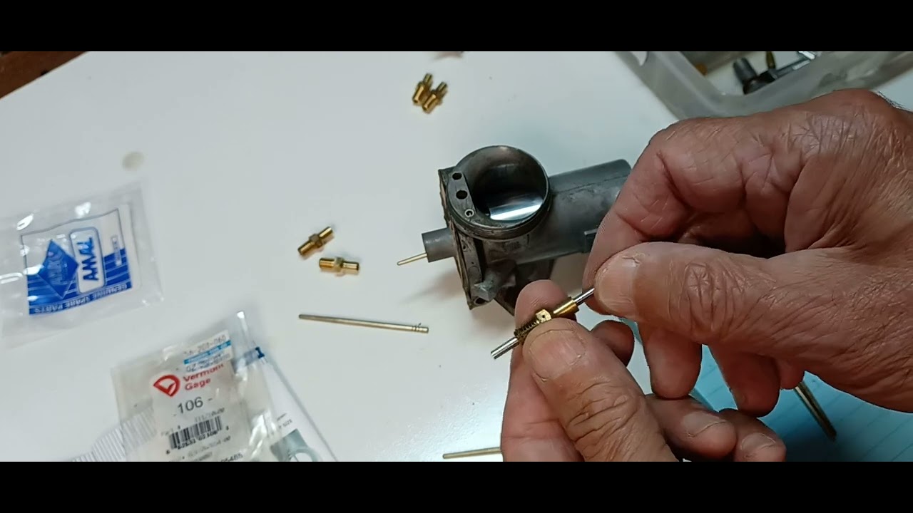 Amal Concentric Needle Jet - YouTube