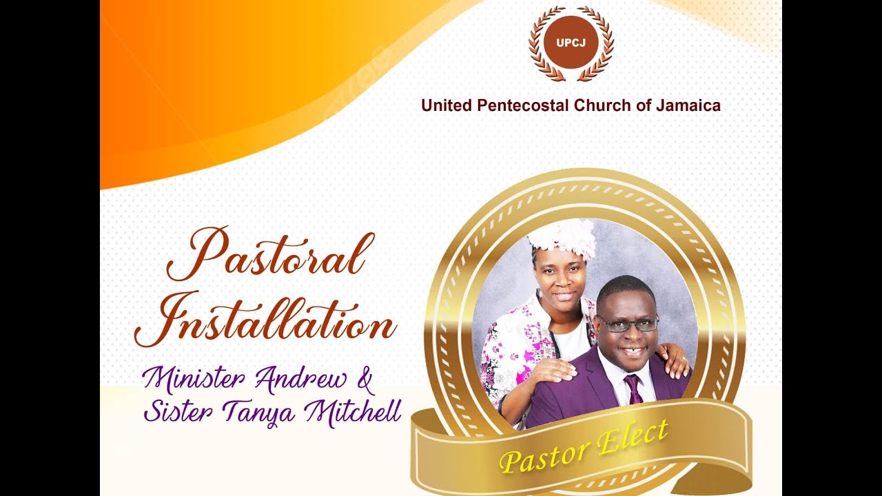 Pastoral Installation | Minister Andrew Mitchell | First UPC Highgate ...