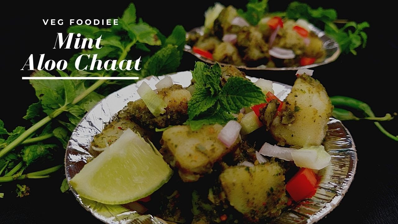 Mint Aloo Chat | Street Aloo Chat | Easy Aloo chat by Vegfoodiee | Aloo ...