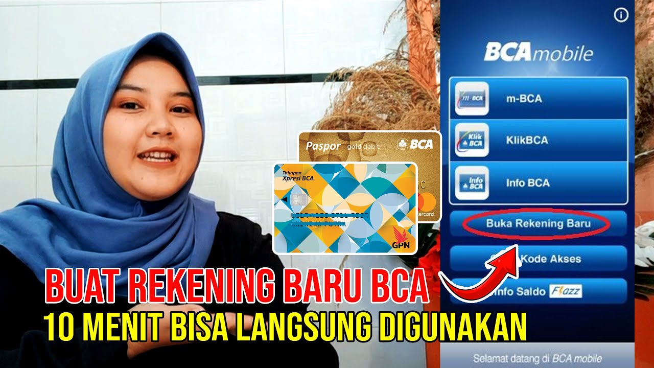 Cara Membuat Rekening BCA Online 2024 | Cara Buka Rekening BCA Online ...