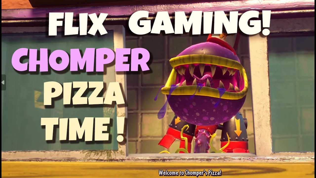Chomper's Pizza Mayhem ! Plants vs. Zombies: Garden Warfare 2. - YouTube