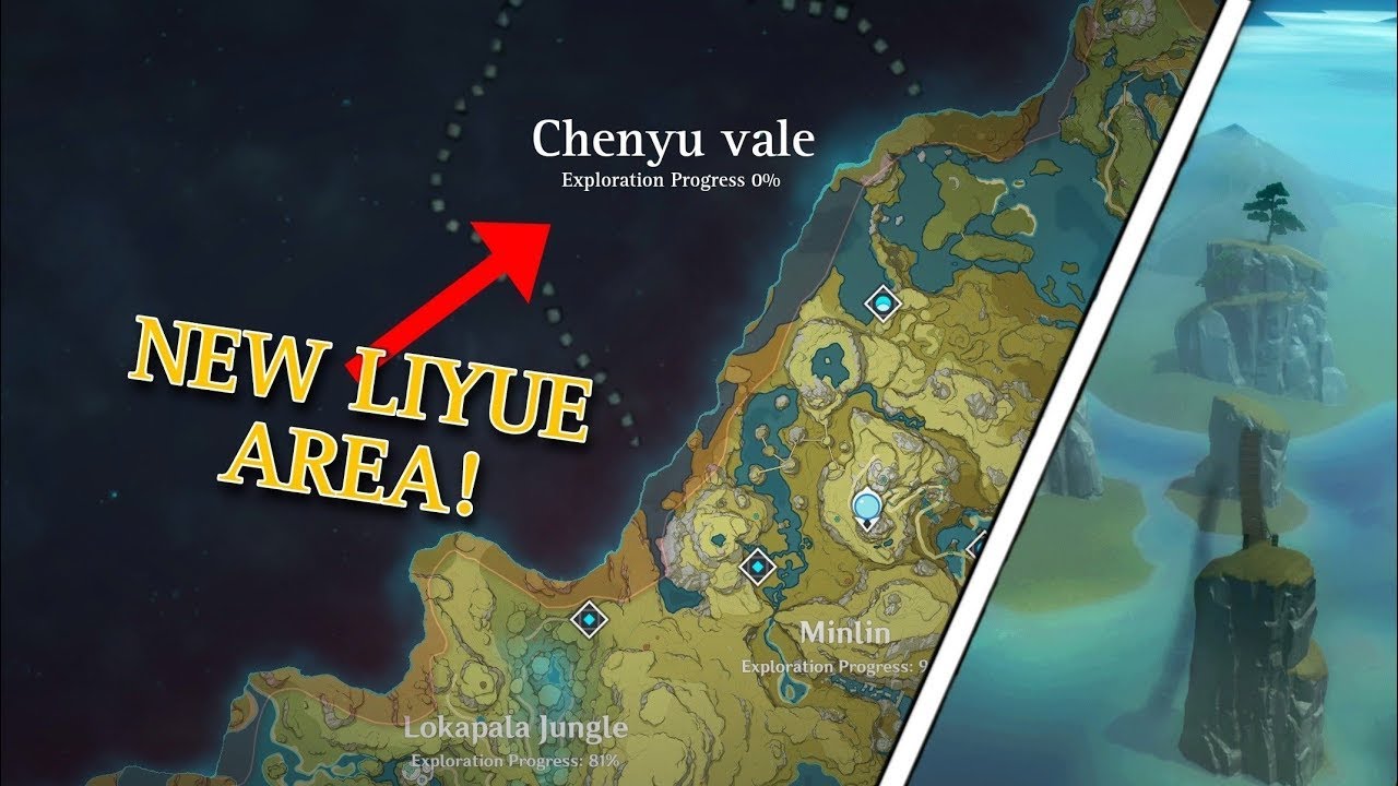 Conquer the Stunning Liyue Landscape | New Area Exploration in Genshin ...