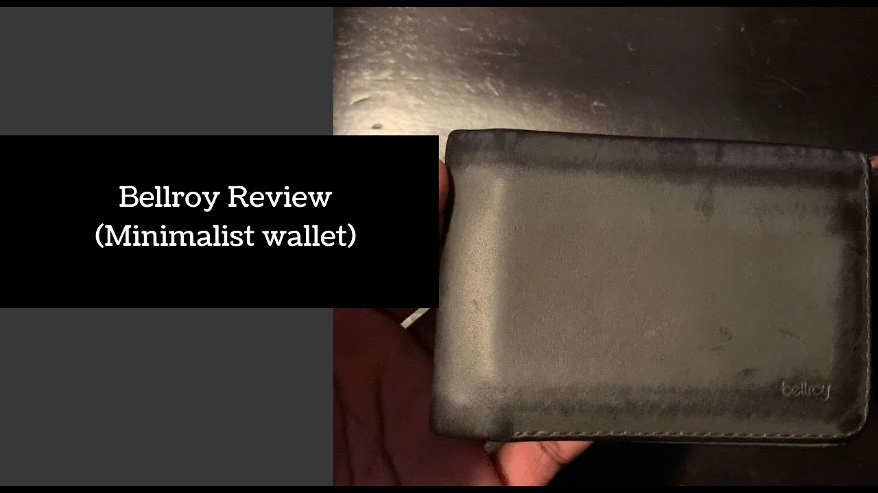 Minimalist Wallet Review: Bellroy Low (Men's Wallet) - YouTube