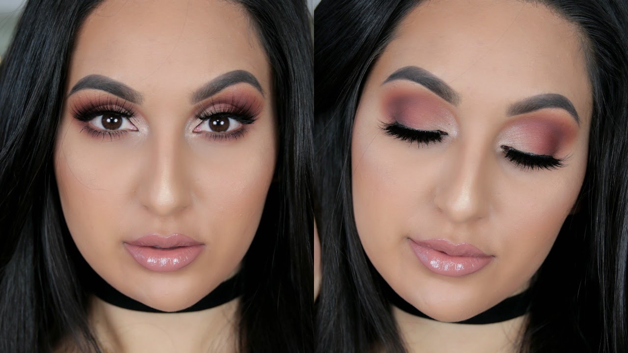 MODERN RENAISSANCE PALETTE: BROWN SMOKEY EYE MAKEUP TUTORIAL - YouTube