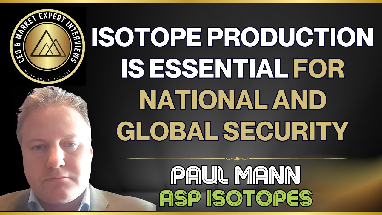 Isotope enrichment technology for the medical, green energy and ...