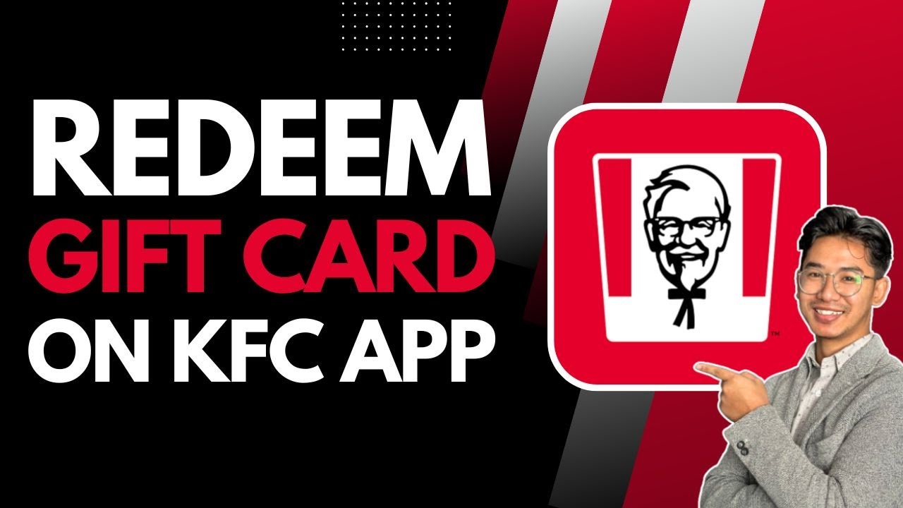 How to Redeem Gift Card on KFC App - YouTube
