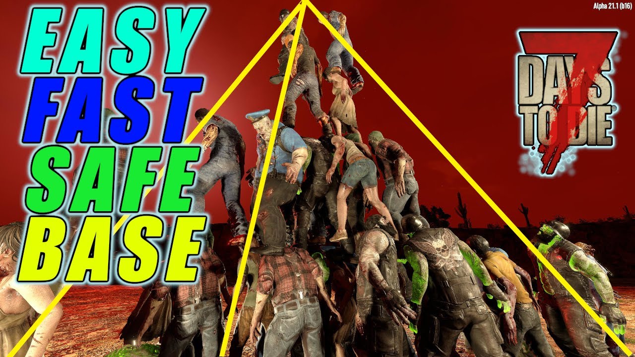 Zombie Pyramid Base! Can we AFK? - YouTube
