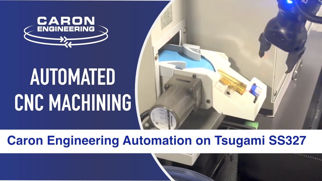 Tsugami SS327 with Caron Engineering Solutions | Fully Automated ...