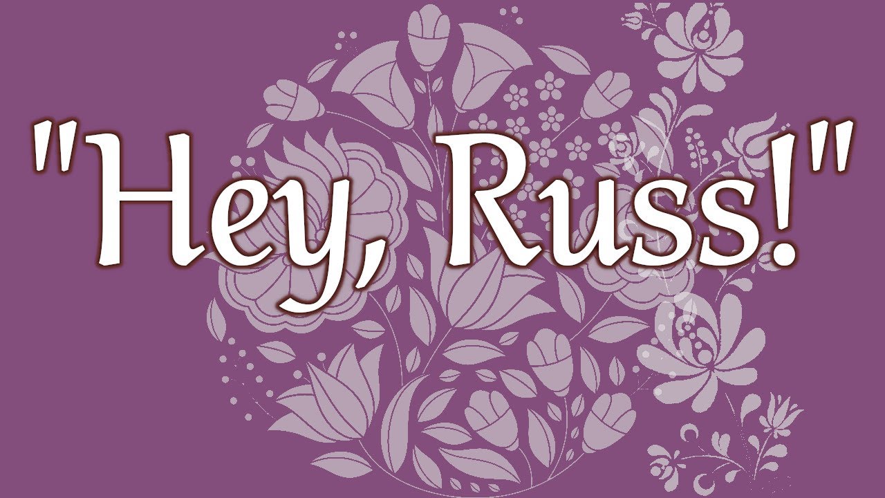 Hey Russ: Context for Dueling Sabre - YouTube