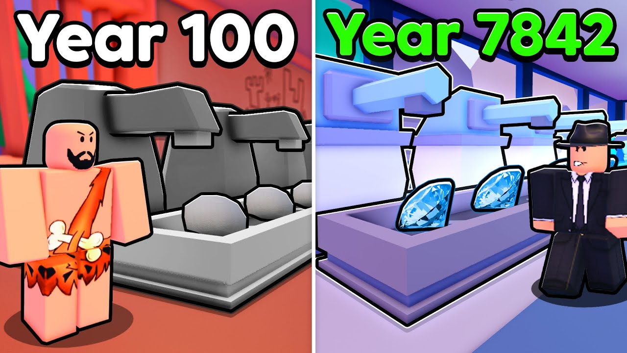I Built MAX LEVEL Evolution Factory Tycoon in Roblox Age of Evolution ...