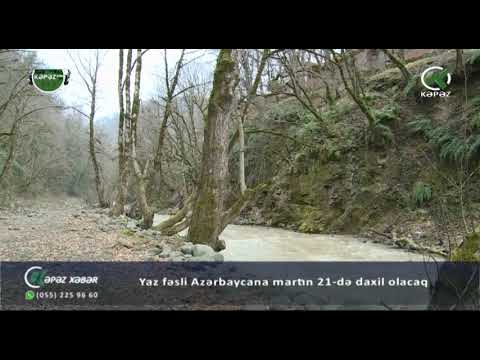 Yaz fəsli Azərbaycana martın 21-də daxil olacaq