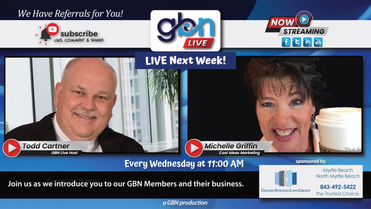 GBN Live Episode 7 - Michelle Griffin - YouTube