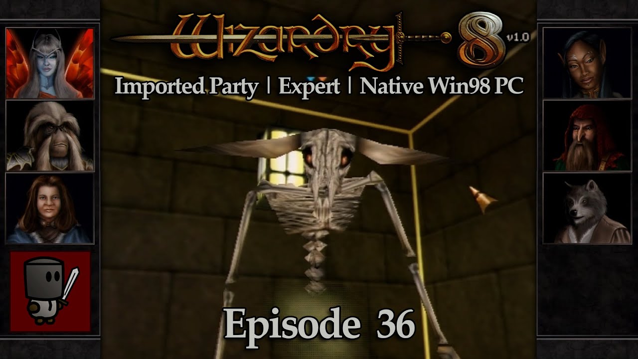 Exploring the Cemetery Dungeon - Wizardry 8 | Imported Party · Expert ...