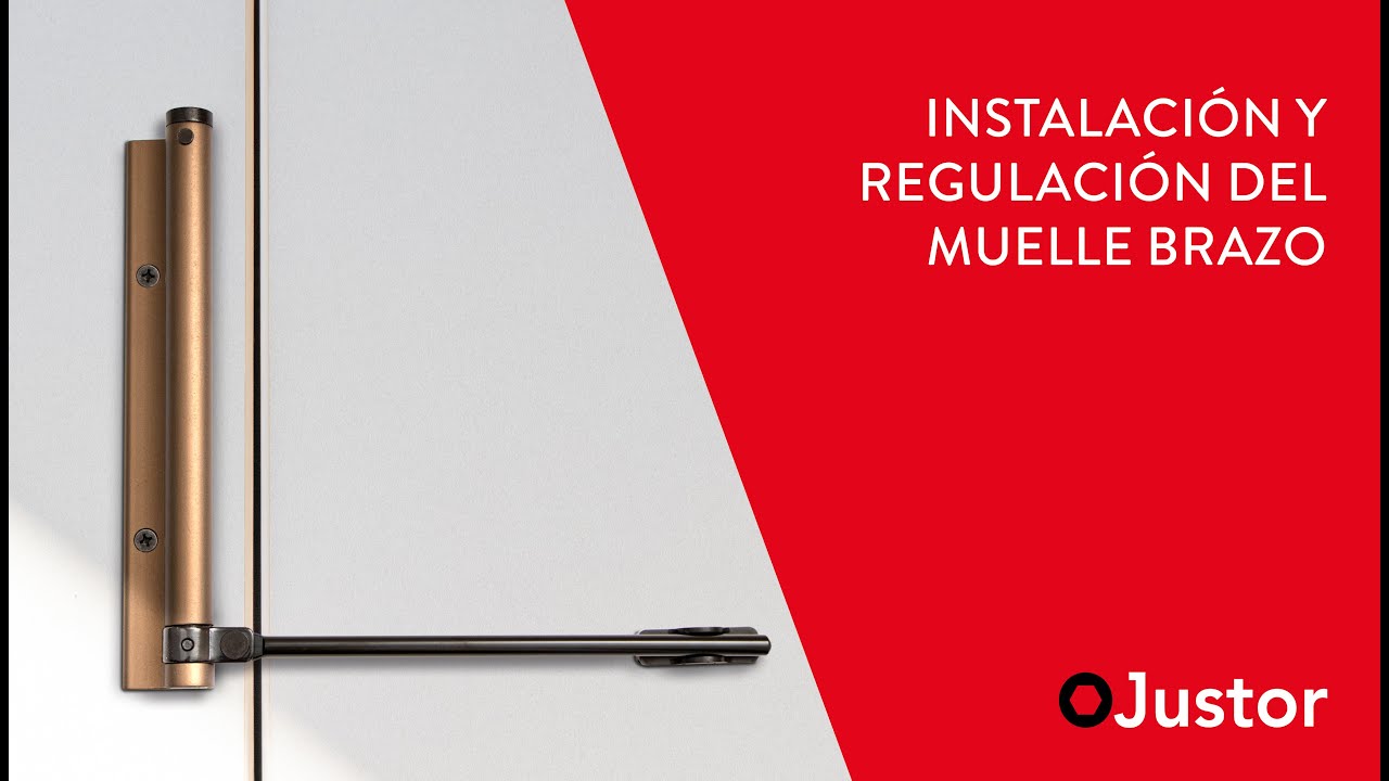 MB | Instalación y regulación del muelle brazo JUSTOR - YouTube