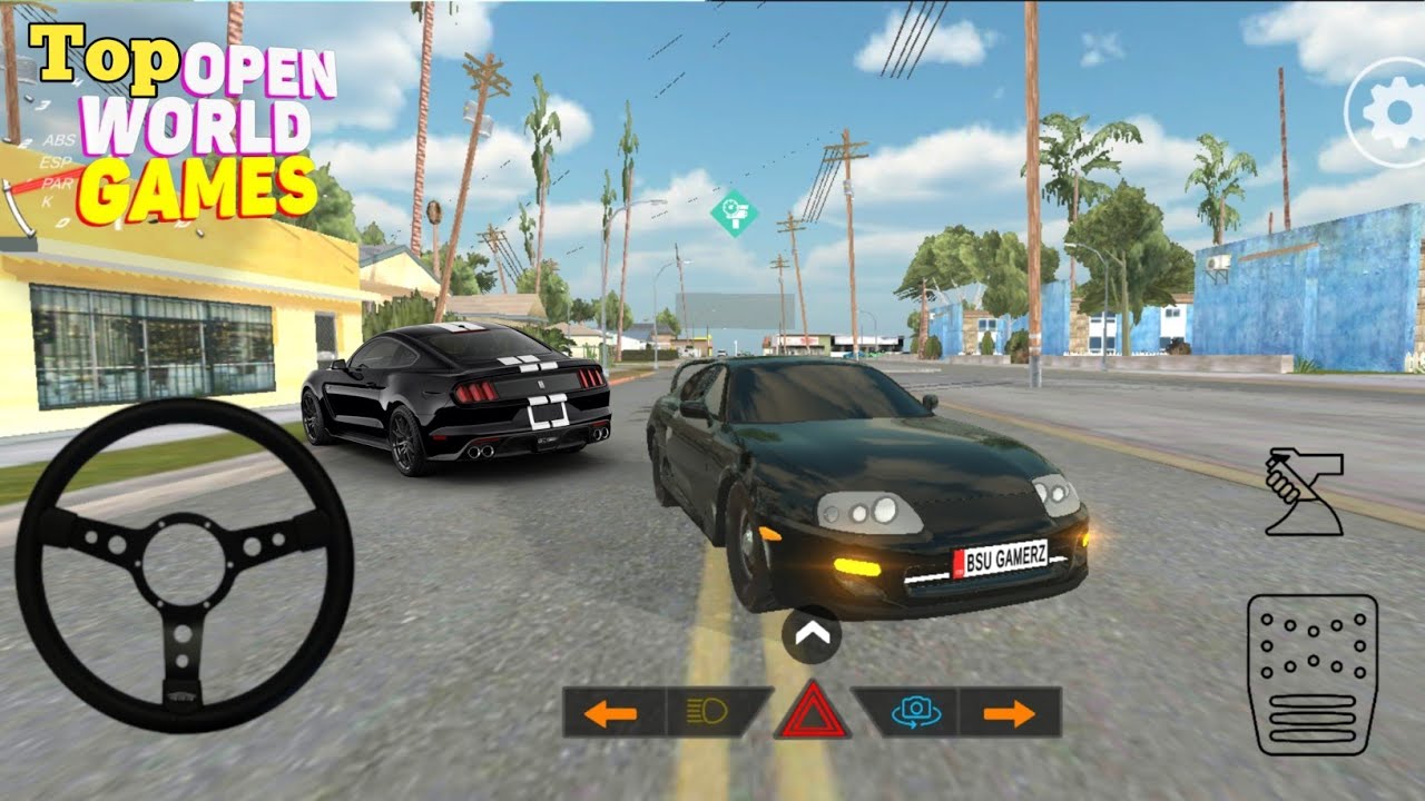 Supra car open world game | top supra car game || BSU Gamerz - YouTube