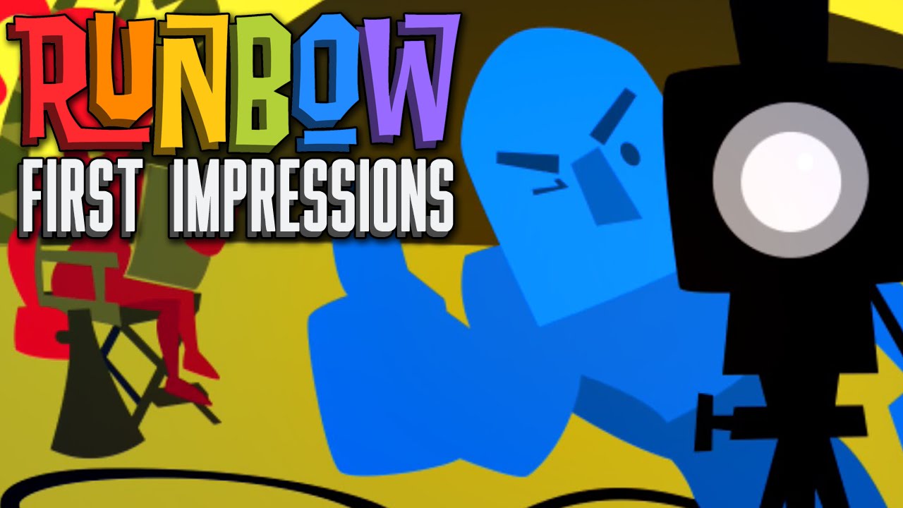 Runbow Gameplay for Wii U -- First Impressions (Let's Play Wii U ...