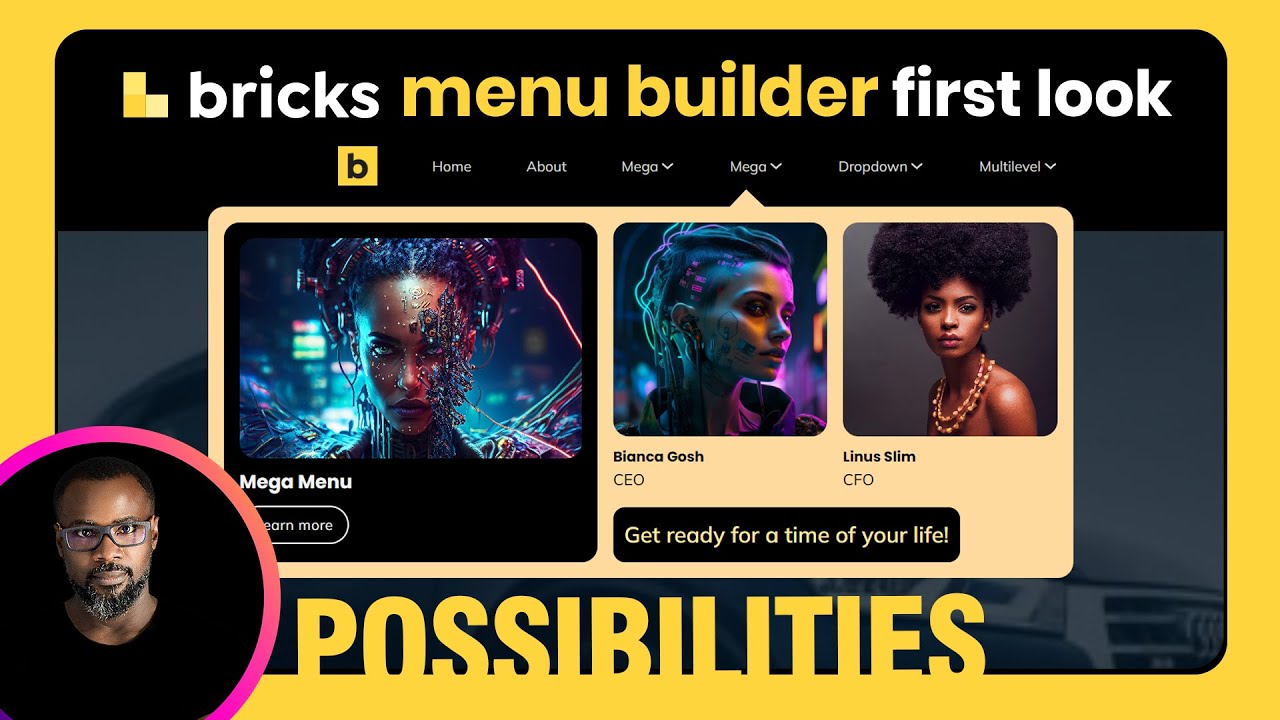 First look at Bricks Menu Builder - Mega Menu, Muli-level Menu, Mobile ...