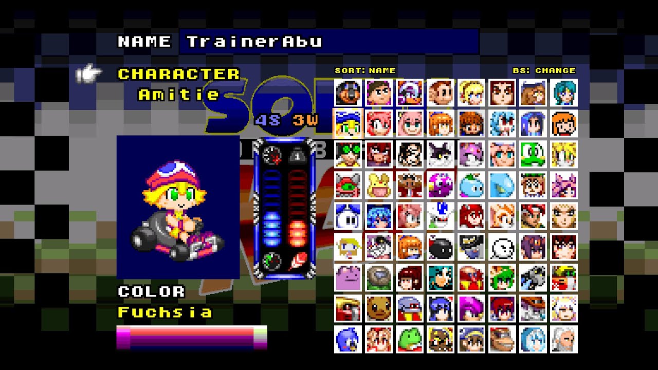 Amitie's Thrilling Races in SRB2 Kart NetPlay - YouTube