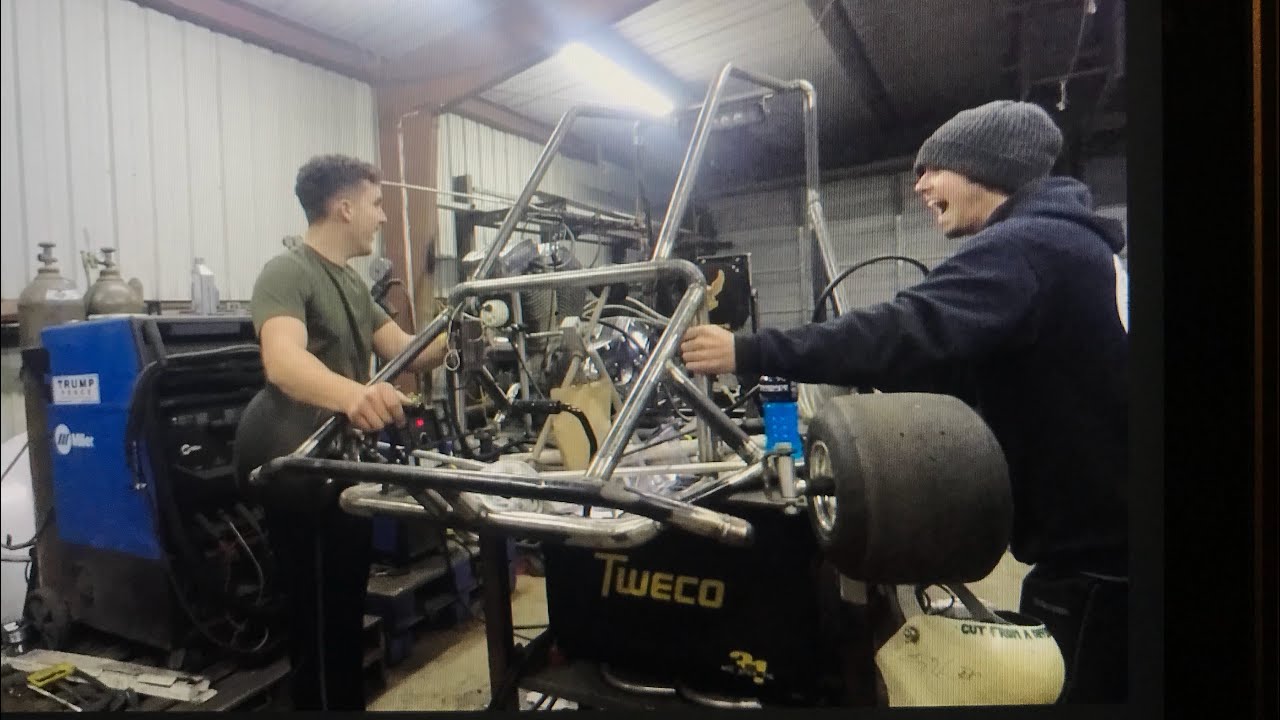 The 1000cc go kart runs for the first time! **ear phone warning** - YouTube