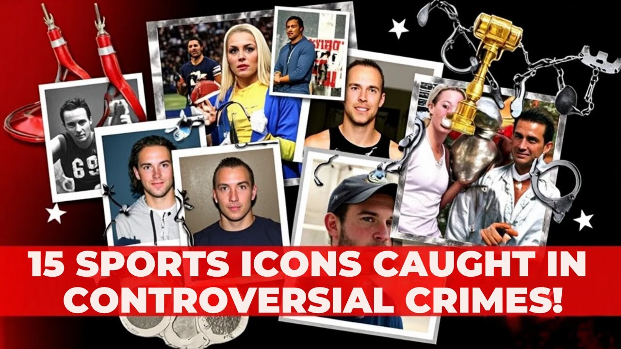15 Sports Icons Caught in Controversial Crimes - YouTube