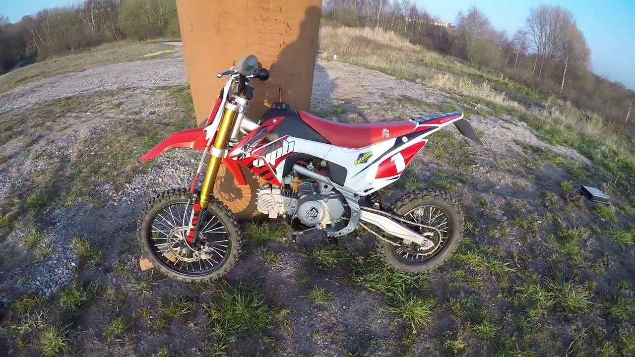 Pit Bike Walkaround WPB Race 140 - YouTube