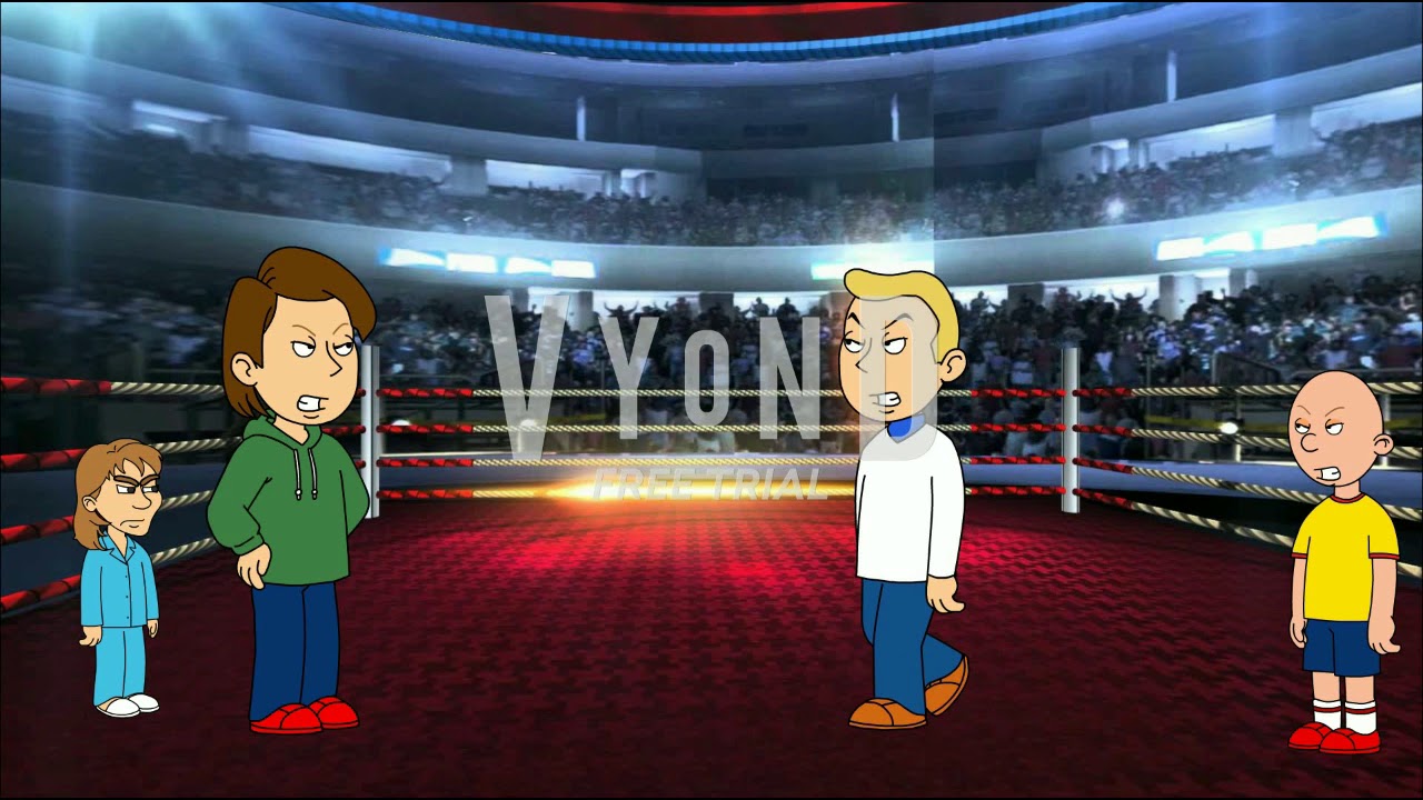 boris vs FRED and caillou/concussion time/grounded/fred from scooby doo ...