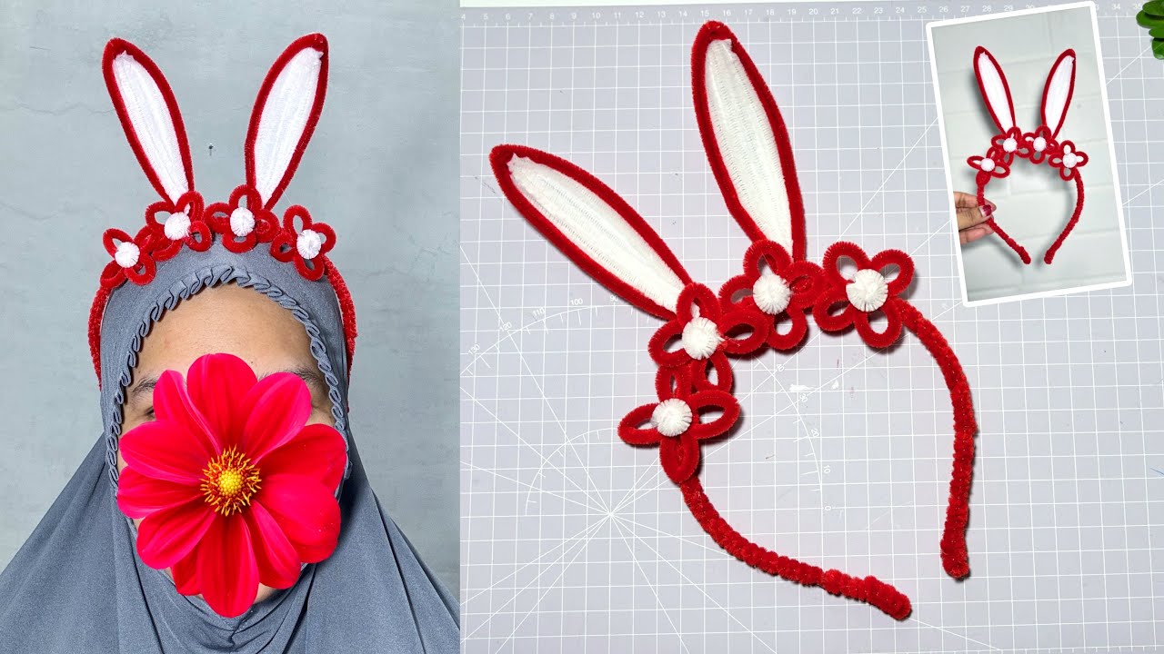 AMAZING Pipe Cleaner Craft - Pipe Cleaner Hair Band - YouTube