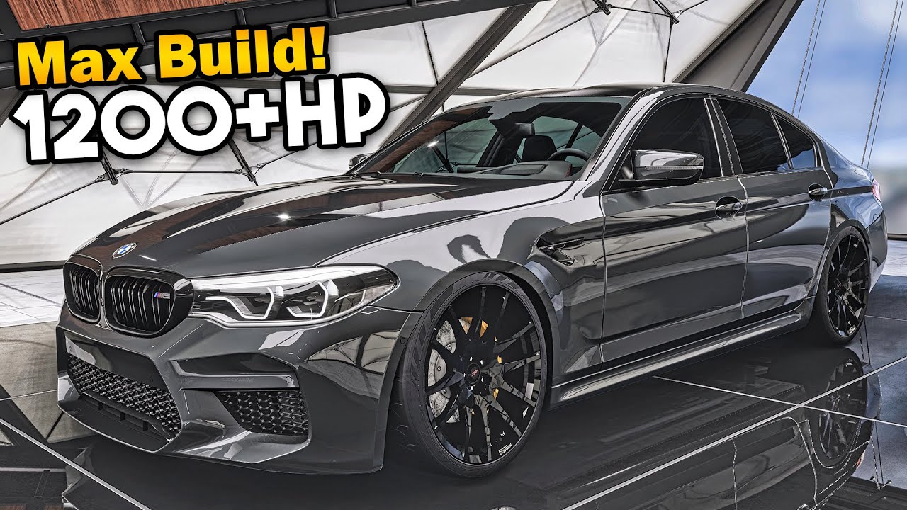 Forza Horizon 5 Car Customization - 2018 BMW M5 F90 G30 - YouTube